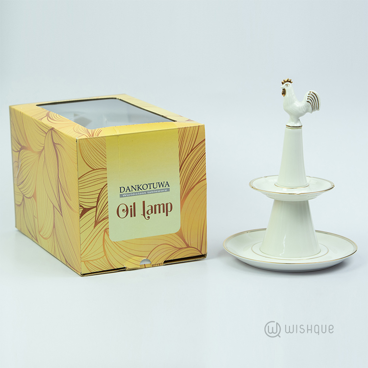Dankotuwa Premium Porcelain Oil Lamp - Dinnerware | Wishque