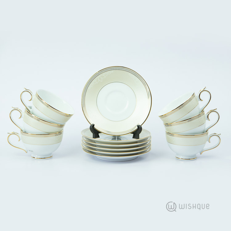 Rubens 12 Pcs Tea Set - Dinnerware | Wishque