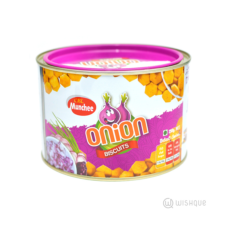 Munchee Biscuits Onion 250g - Snacks & Confectionery | Wishque