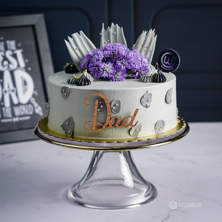 Indigo Dream Chocolate Cake for Dad - Wishque Cakes | Wishque