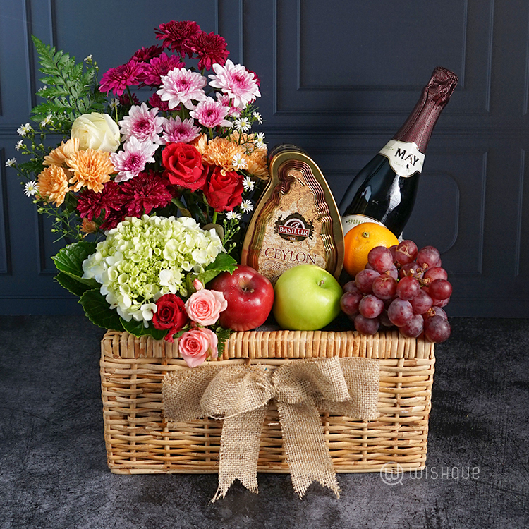 Ceylon Luxury Gift Hamper - Grocery Hampers | Wishque