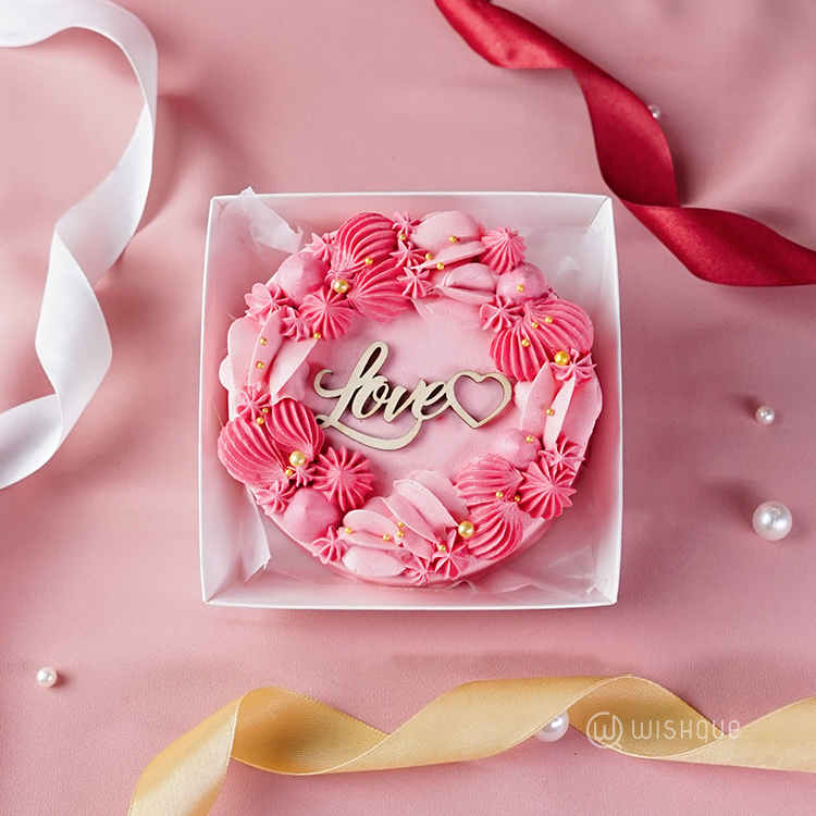 Love Bento Ribbon Cake - Wishque Cakes | Wishque