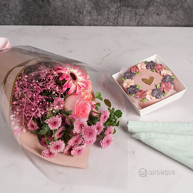 Vintage Blooms Gift Set For Her - Express Your Love for Her | Wishque