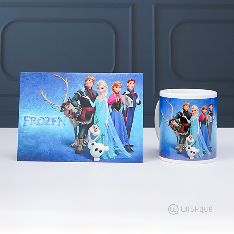 Frozen Greeting Card & Printed Mug - Printed Gift Collection | Wishque