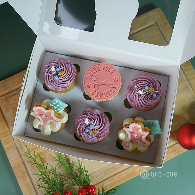 Magical Christmas Cupcake Box - Christmas Cakes | Wishque