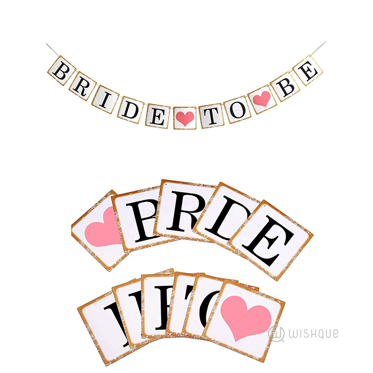 Bride To Be Banner - Theme Party Decors | Wishque