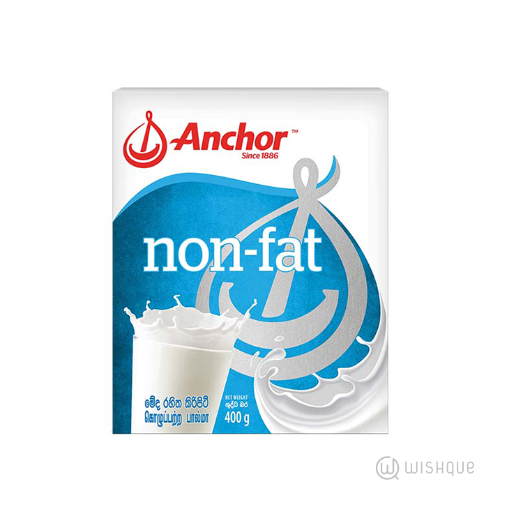 Anchor Non-Fat Milk Powder 400 g - Milk, Tea & Beverages | Wishque