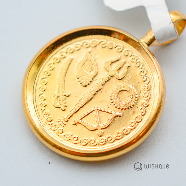 22kt Gold Panchauda Pendant - Wishque | Sri Lanka's Premium Online Shop ...