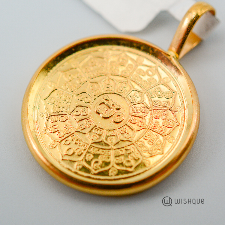 22kt Gold Panchauda Pendant - Wishque | Sri Lanka's Premium Online Shop ...