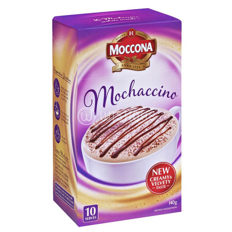 Moccona Mochaccino Sachets 10 Pack - Wishque | Sri Lanka's Premium ...