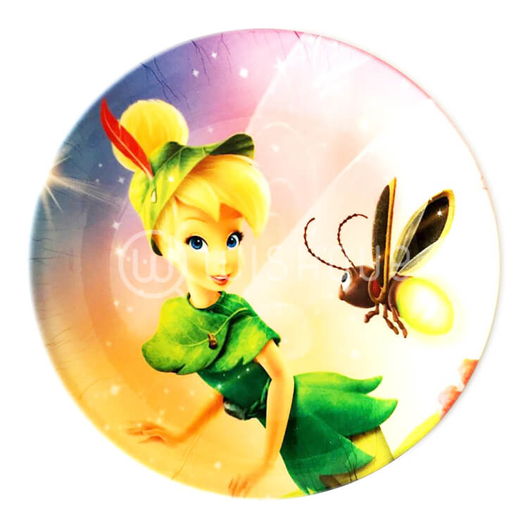 Tinkerbell Plate - Melamine Plates | Wishque