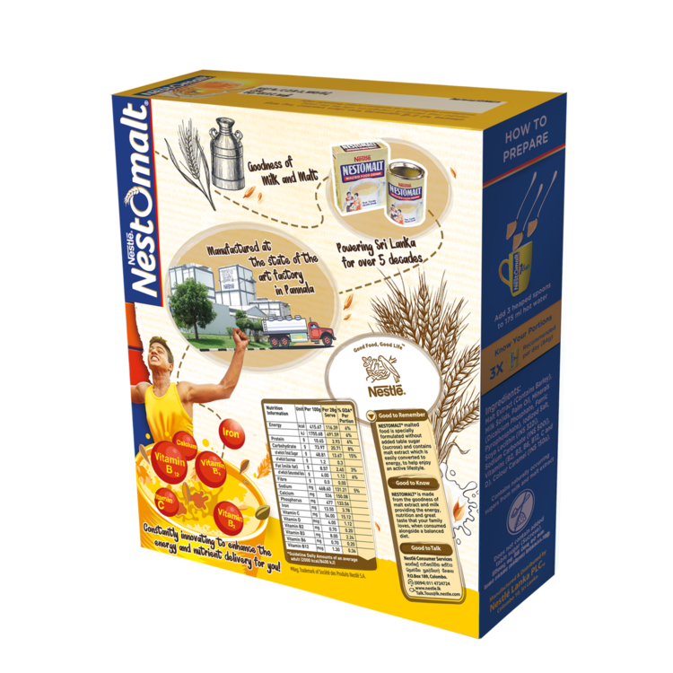 Nestle NESTOMALT 400g Bag in Box - Wishque | Sri Lanka's Premium Online ...