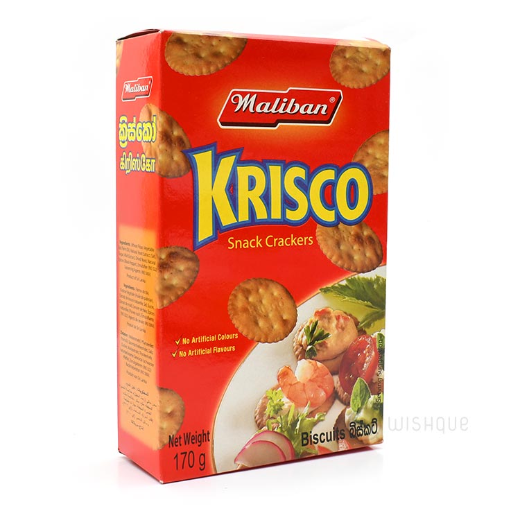 Krisco snack crackers 170g - Wishque | Sri Lanka's Premium Online Shop ...