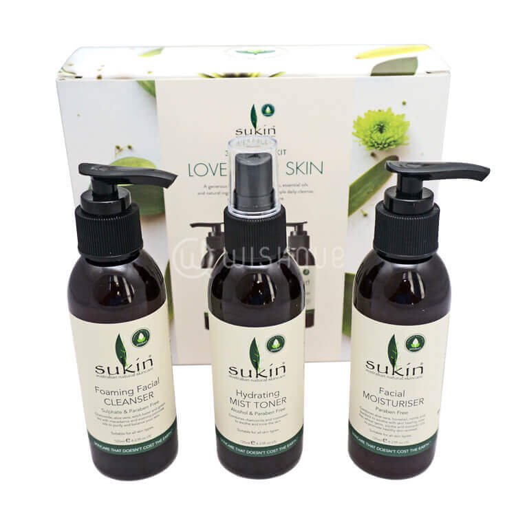 Sukin 3 Step Face Kit Love Your Skin - Wishque | Sri Lanka's Premium ...