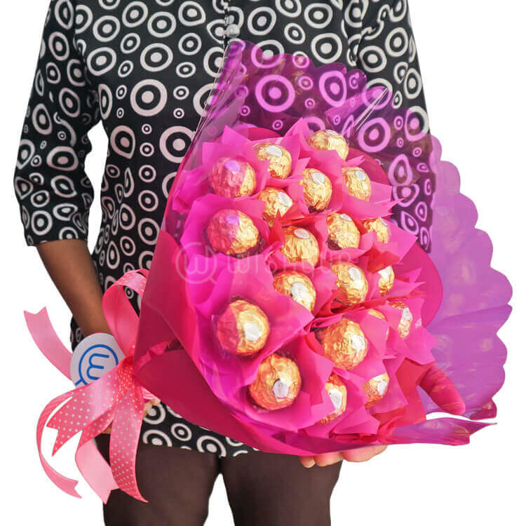 Pink Ferrero Bunch - Wishque | Sri Lanka's Premium Online Shop! Send ...