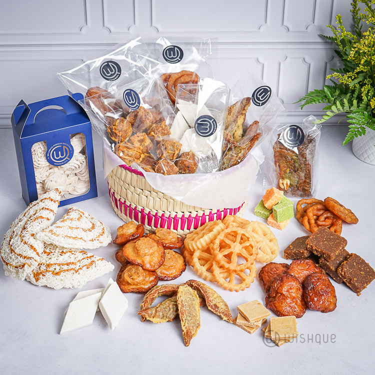 Avurudu Kavili Hamper - Large Box - Rasa Kavili & Indian Sweets | Wishque