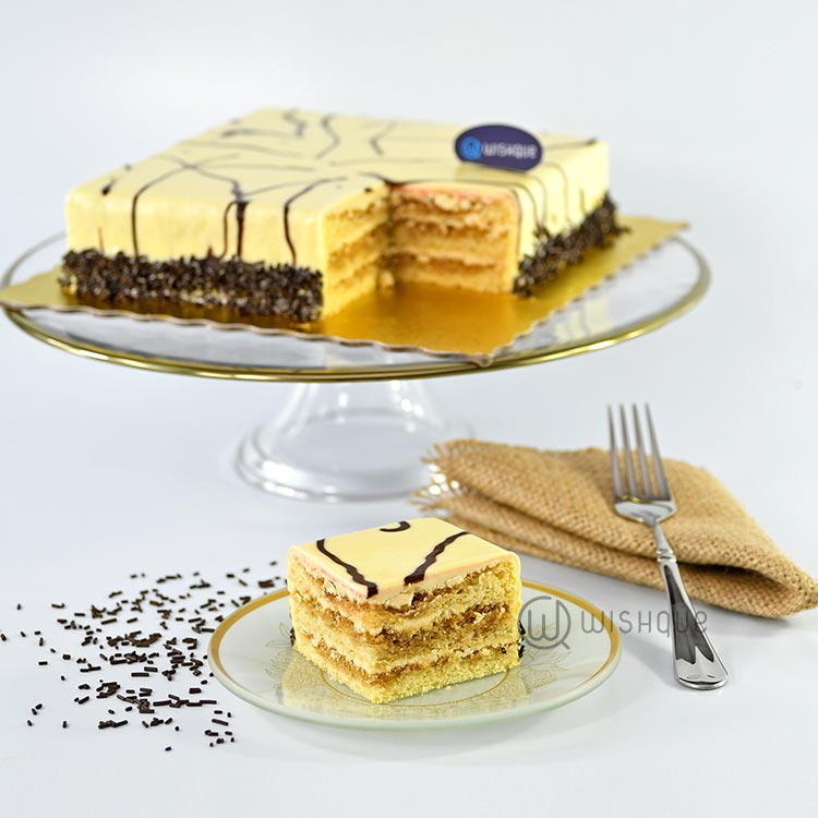 Mocha Sponge Layer Cake - Wishque | Sri Lanka's Premium Online Shop ...