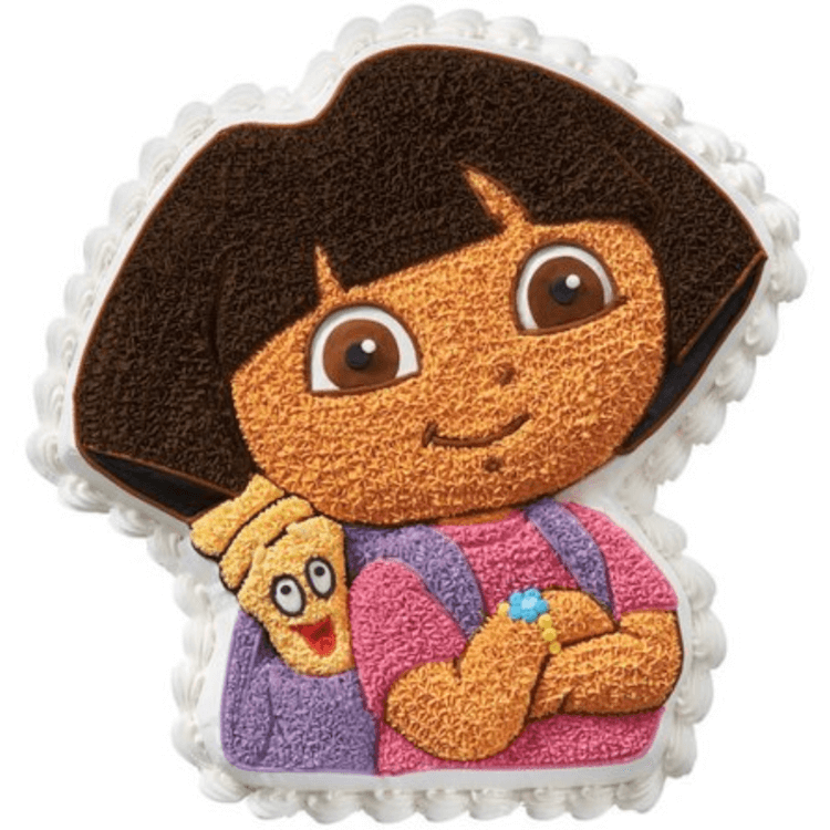 Dora Cartoon Cake