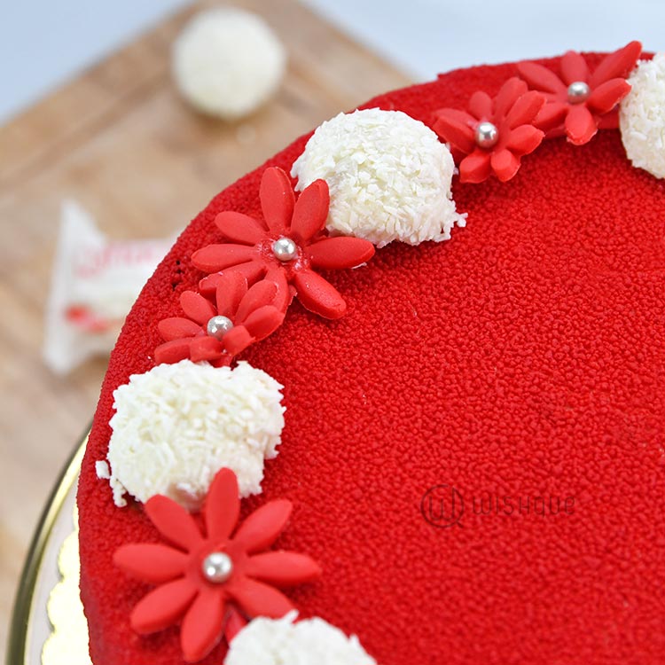 Raffaello Red Velvet Creamcheese Cake - Wishque | Sri Lanka's Premium ...
