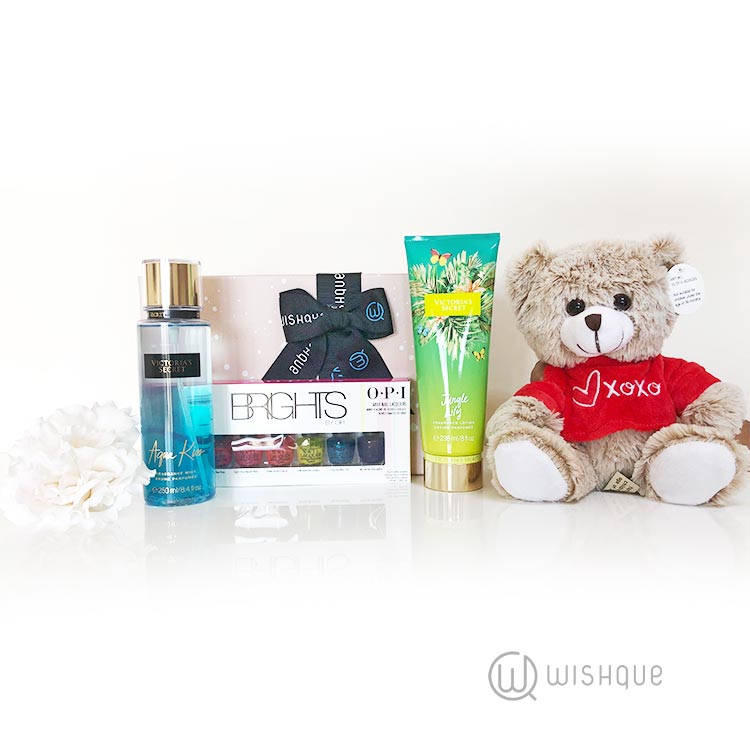 Victoria's Secret Jungle Lily and Aqua Kiss Luxury Gift Pack - Wishque ...