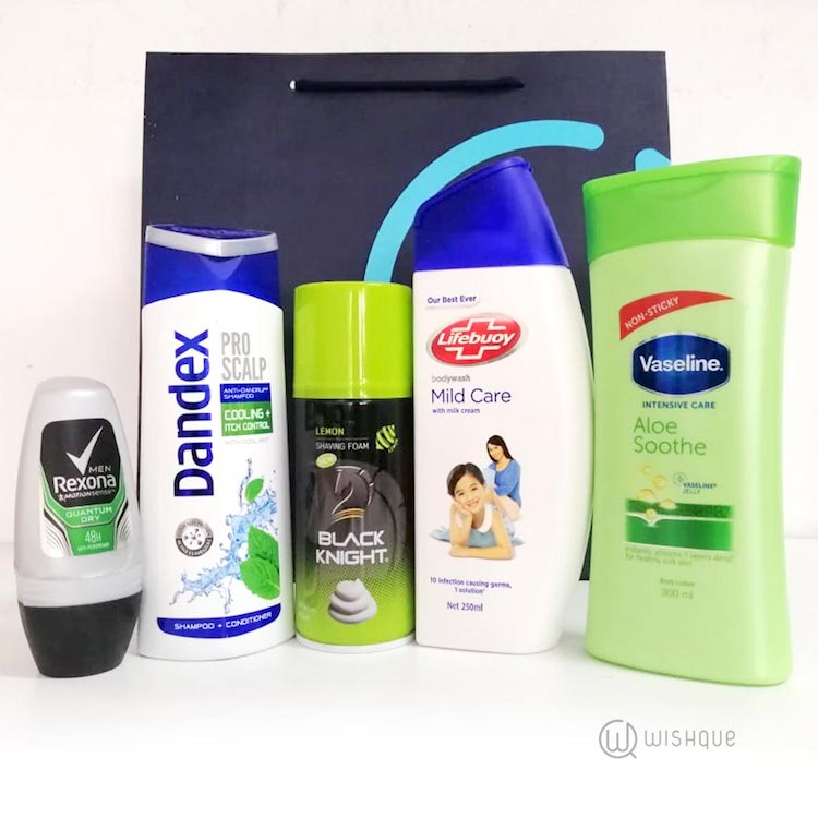 Men's Essentials Shower Pack - Wishque | Sri Lanka's Premium Online ...