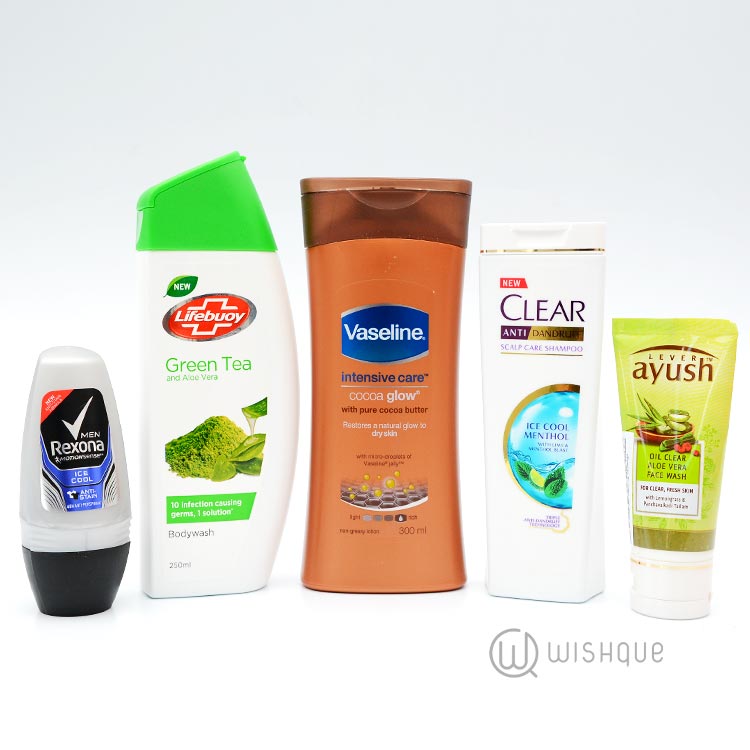 Men's Essentials Shower Pack - Wishque | Sri Lanka's Premium Online ...