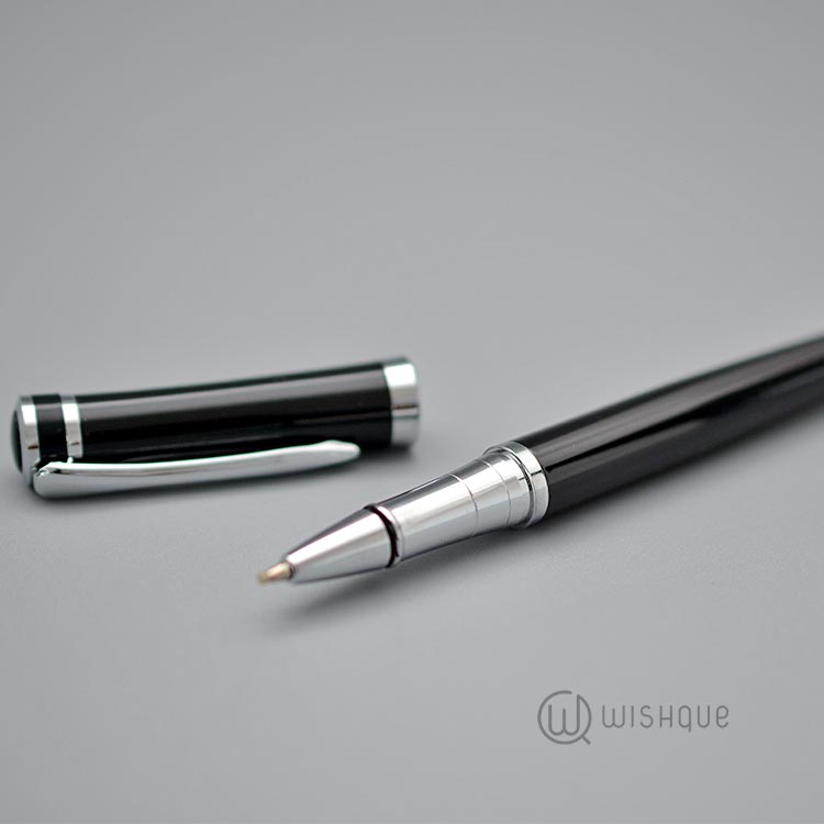 Business Signature Pen With Pen Case - Silver Clip - Wishque | Sri ...