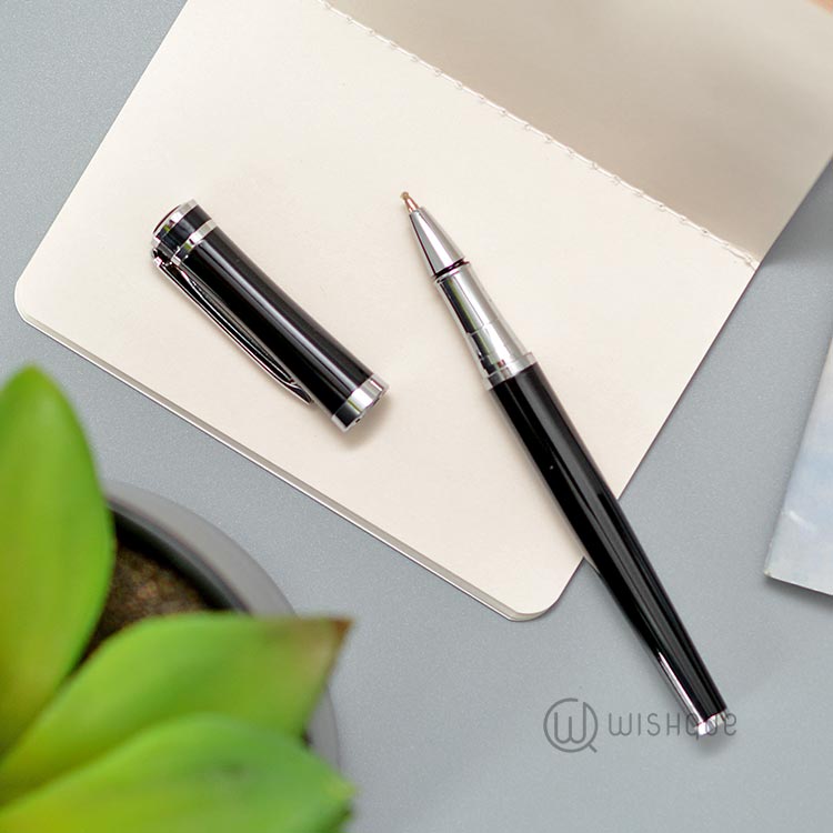 Business Signature Pen With Pen Case - Silver Clip - Wishque | Sri ...