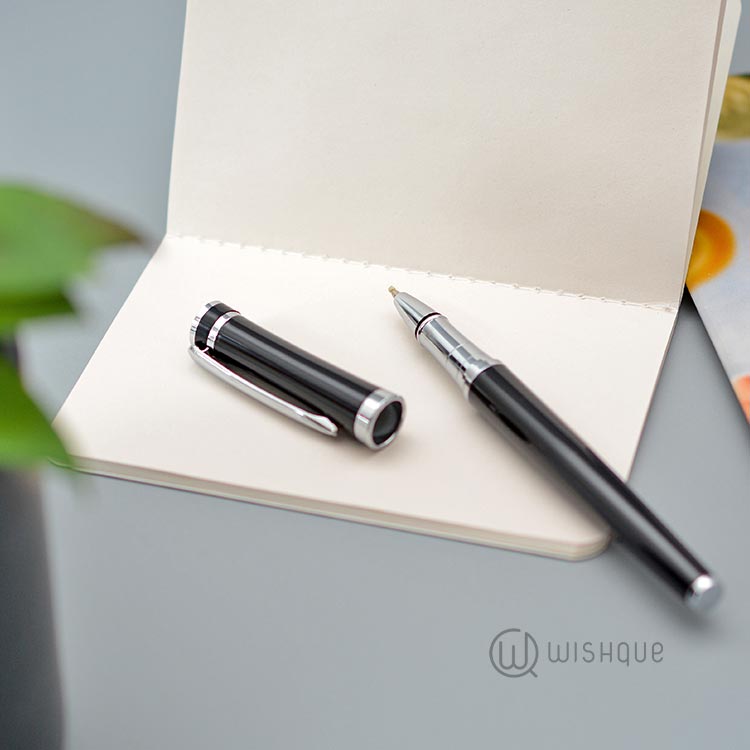 Business Signature Pen With Pen Case - Silver Clip - Wishque | Sri ...