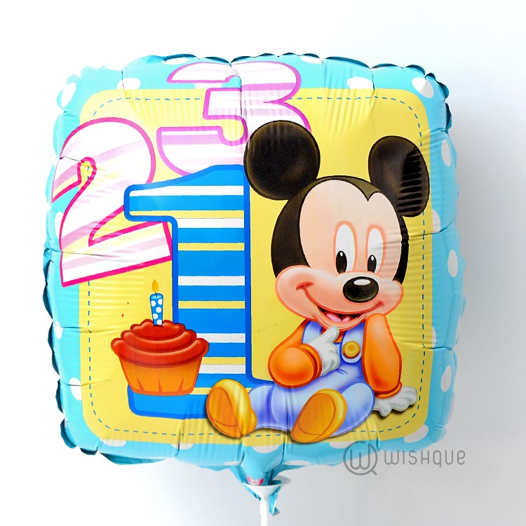 Mickey & Pluto Foil Balloon - Party Foil Balloons | Wishque