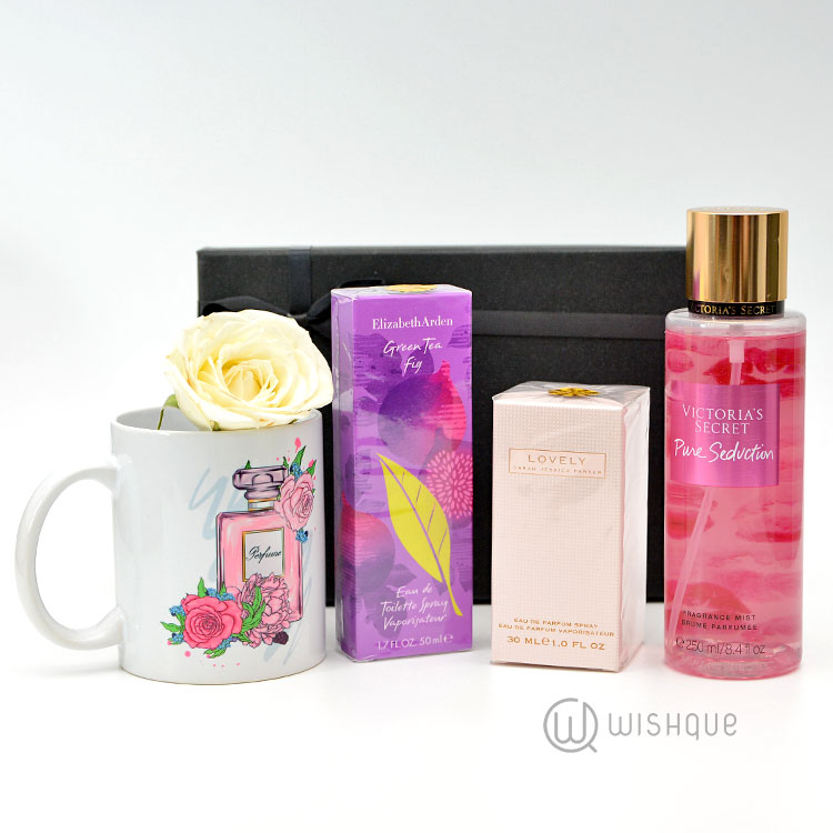Fragrance Frenzy For Her Luxury Gift Set - Wishque | Sri Lanka's ...