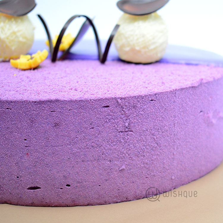 White Chocolate Bluberry Velvet Cake - Wishque | Sri Lanka's Premium ...