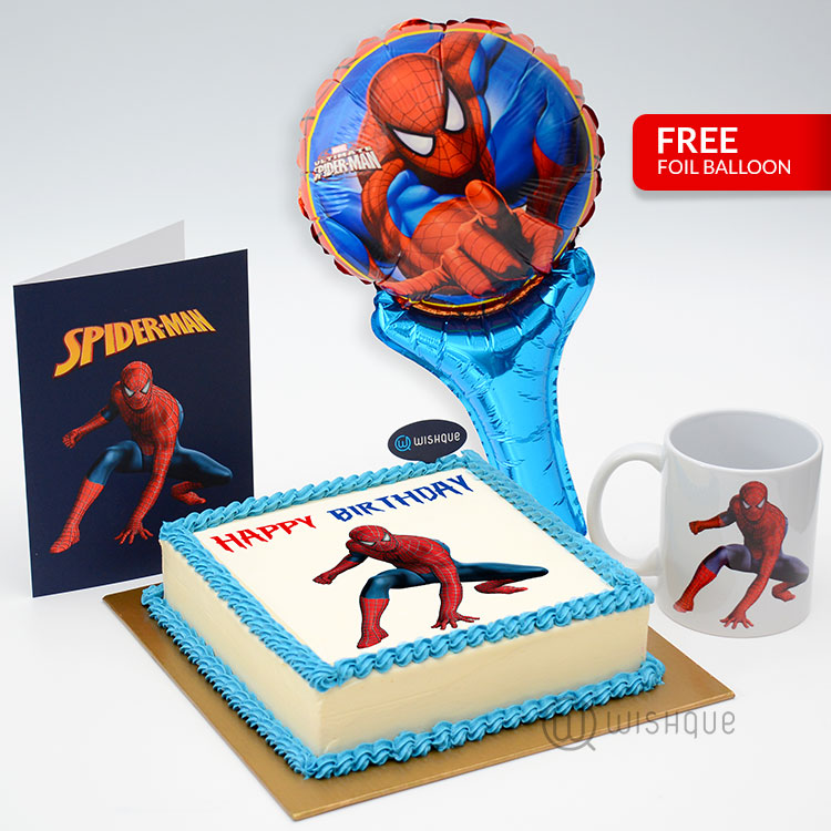 Spider Man 4 Pcs Gift Set - Printed Gift Collection | Wishque