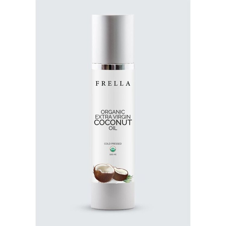 Frella Organic Extra Virgin Coconut Oil - 100ml - Bath & Body | Wishque