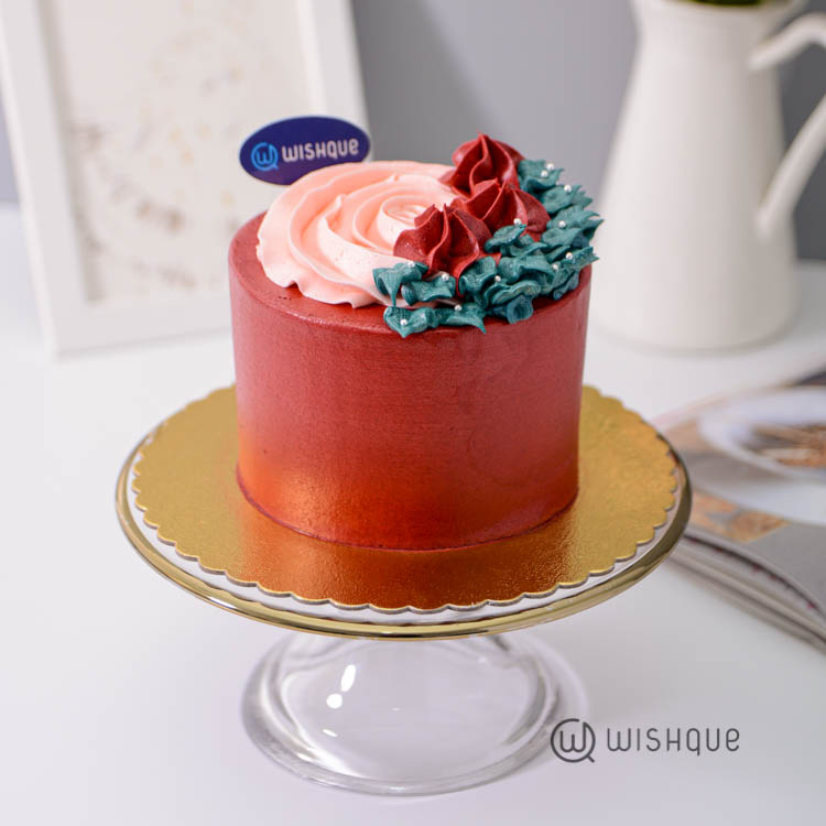 Mini Rosette Chocolate Cake - Wishque Cakes | Wishque