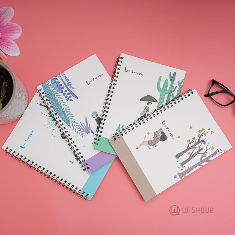 Love Every Day College Student Homework Notebook - Notebooks & Journals ...