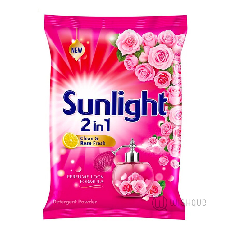 Sunlight Clean and Rose Fresh Detergent Powder 1kg - Disinfectants ...