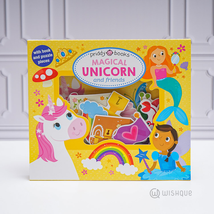 Magical Unicorn And Friends Priddy Book With Puzzle Set - Children's ...