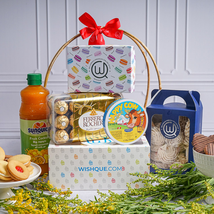 New Year Celebrations Basket - Wishque | Sri Lanka's Premium Online ...