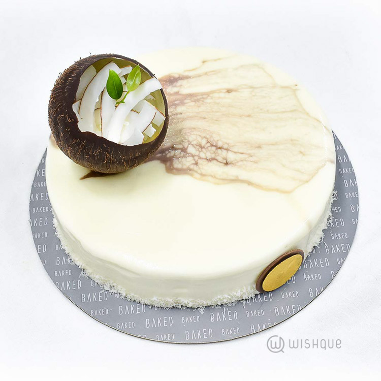 Coconut Mousse Cake - Wishque | Sri Lanka's Premium Online Shop! Send ...