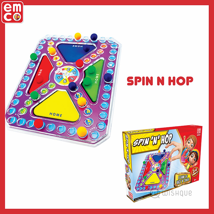 Action Games - Spin N' Hop - Kids Toys | Wishque