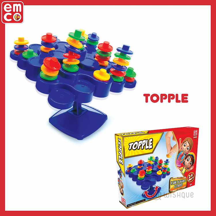 Action Games - Topple - Kids Toys | Wishque