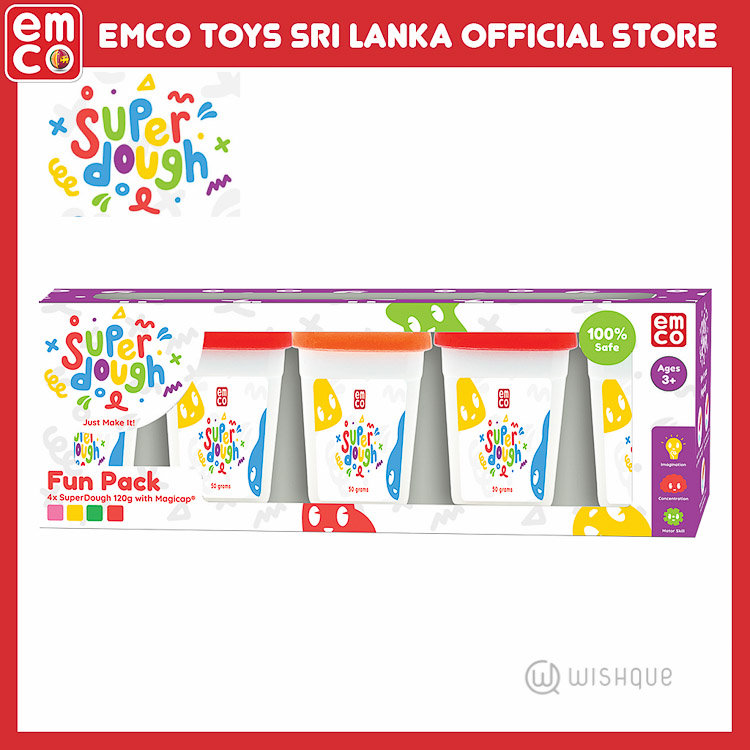 Super Dough 4 Pack Kids Toys Wishque