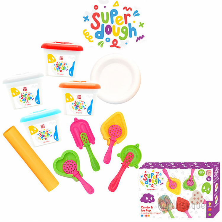 Super Dough Closed Boxes - Candy & Ice Pop - Kids Toys | Wishque