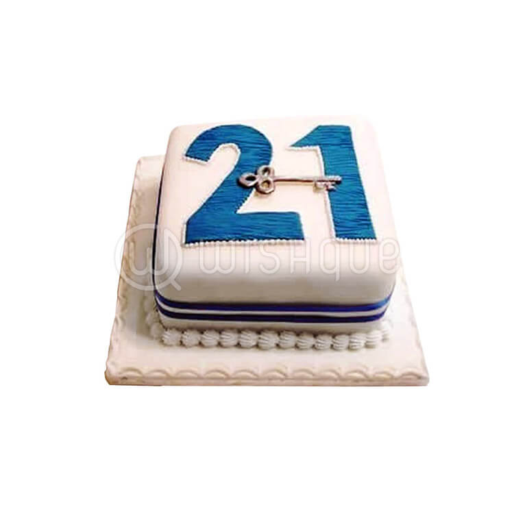 21st Key Birthday Cake - Wishque | Sri Lanka's Premium Online Shop ...