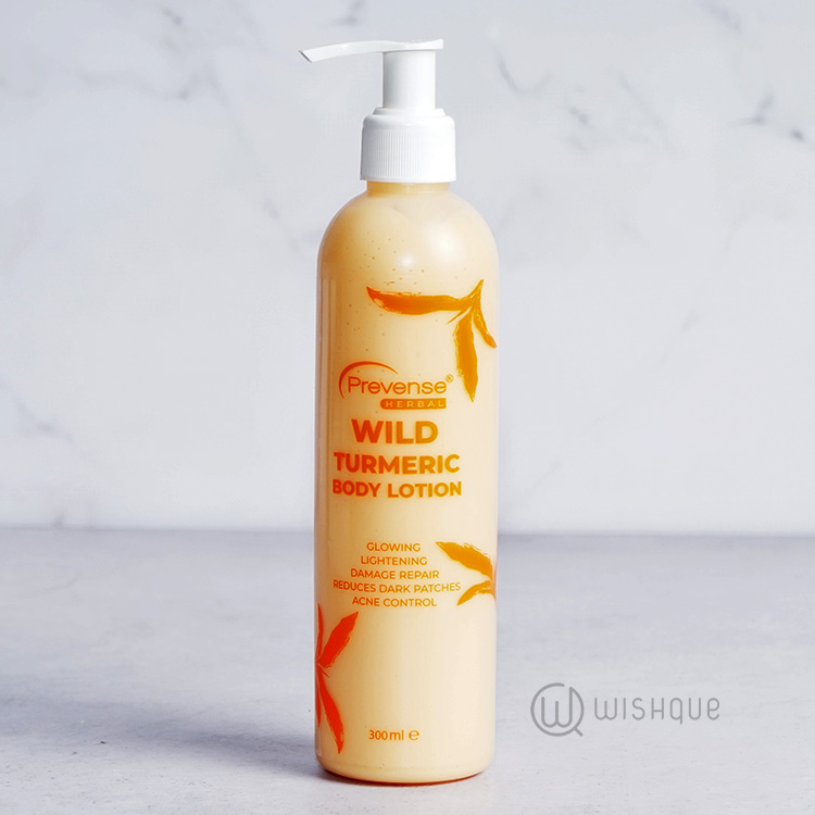 Prevense Wild Turmeric Body Lotion 300ml - Bath & Body | Wishque